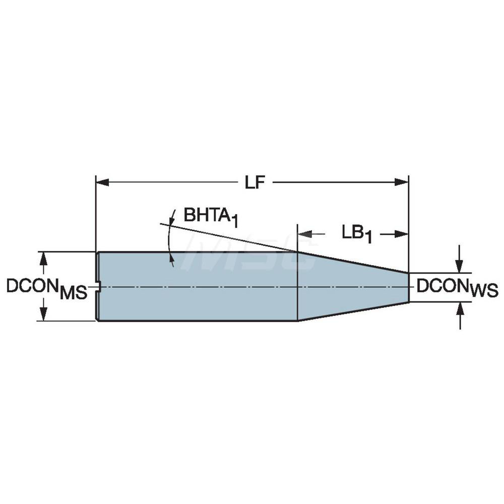 Sandvik Coromant - Replaceable Tip Milling Shank: Series CoroMill 316 ...
