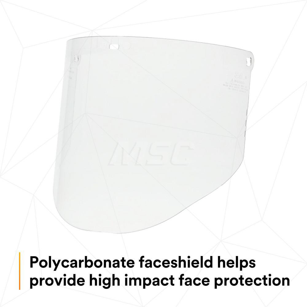 3M - Face Shield Windows & Screens: Replacement Window, Clear, 9" High ...