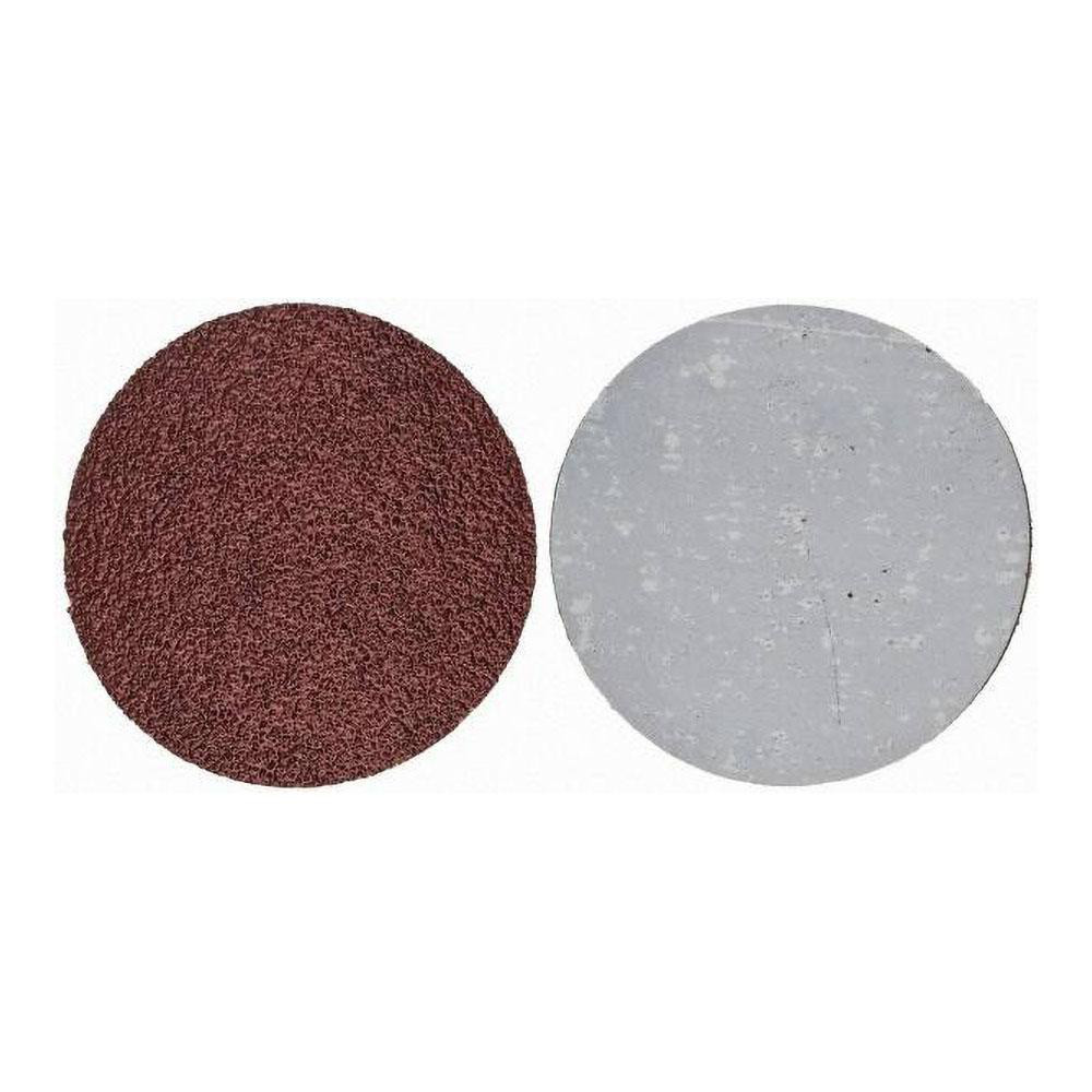 Made in USA - 1" Dia PSA Disc: 400 Grit, Aluminum Oxide | MSC Direct