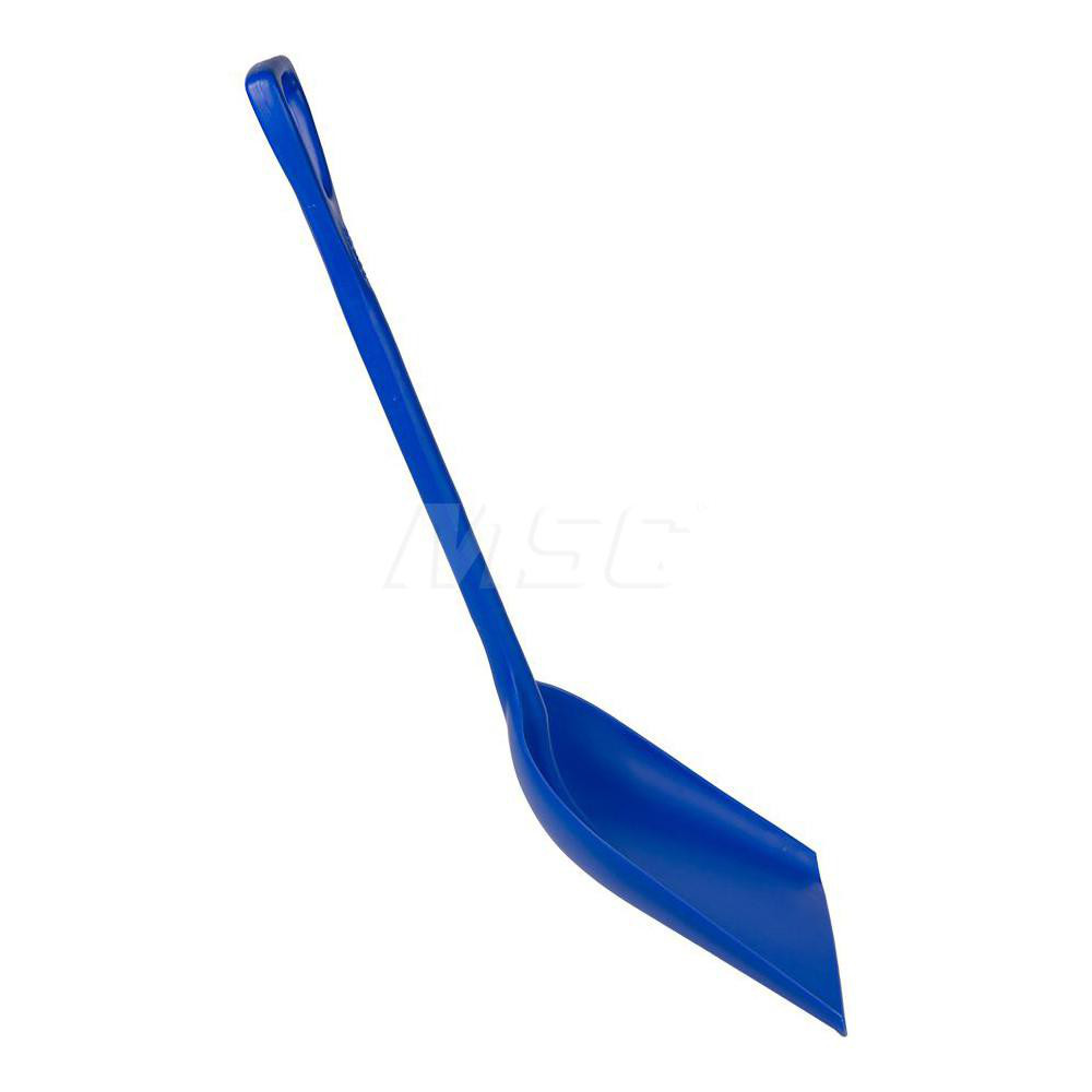 Vikan - One-Piece Shovel, 13.7", Blue | MSC Direct