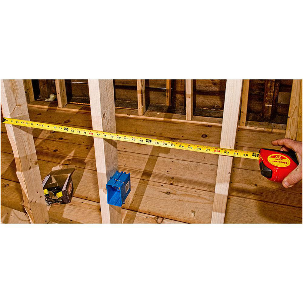 Starrett - Tape Measure: 30' Long, 1" Width, Yellow Blade | MSC Direct