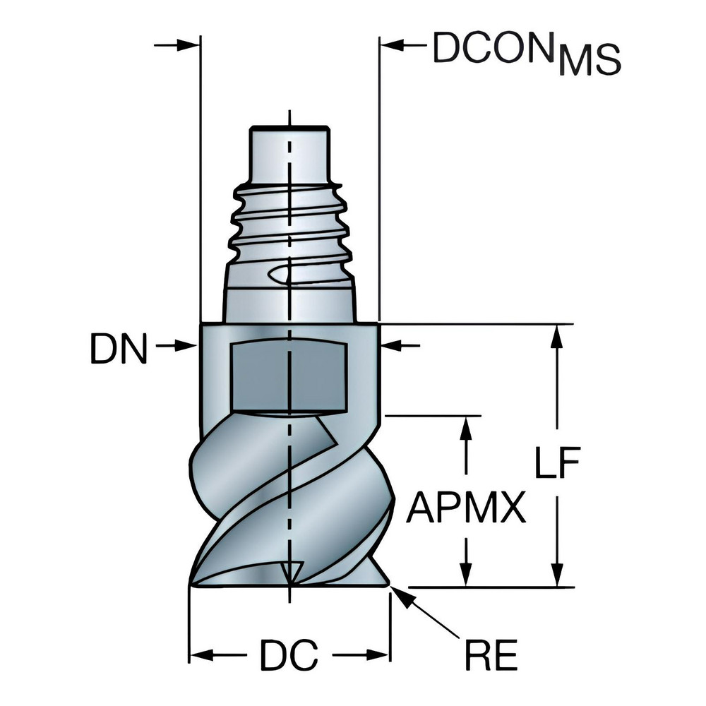 Sandvik Coromant - Thread, Face, Groove & Profile Milling Tip Insert ...