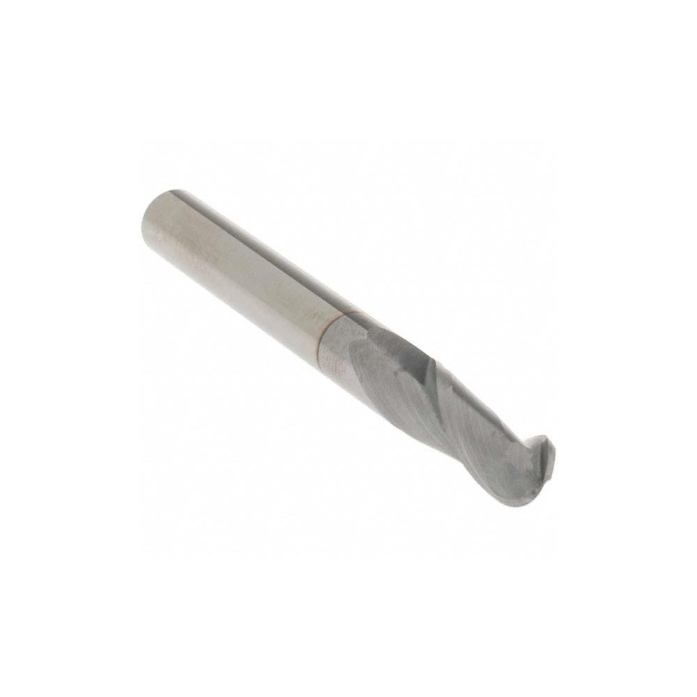 OSG - Ball End Mill: 1/4" Dia, 3/4" LOC, 2 Flute, Solid Carbide | MSC ...