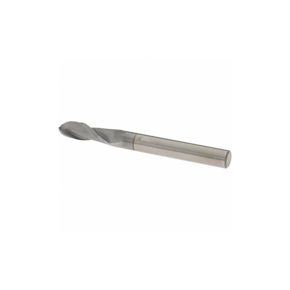 OSG - Ball End Mill: 1/4" Dia, 3/4" LOC, 2 Flute, Solid Carbide | MSC ...
