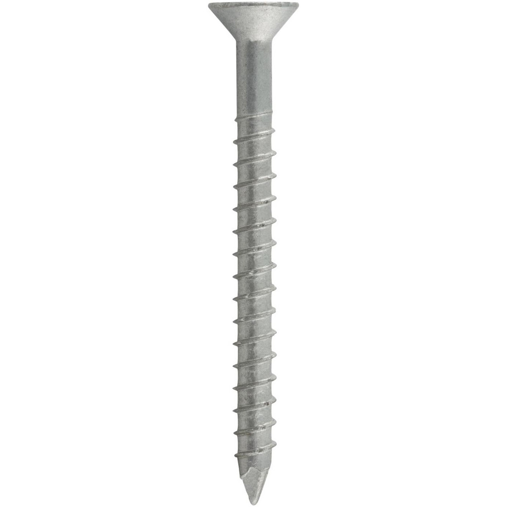 DeWALT - Concrete & Masonry Fastener: #14" Dia, 4" Overall Length, Star ...