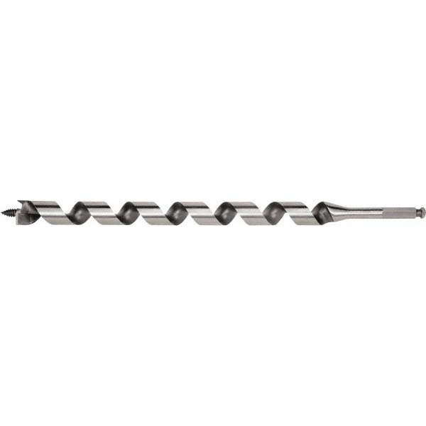Irwin - 11/16", 7/16" Dia Hex Shank, 24" Overall Length with 21" Twist ...