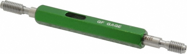 GF Gage - Plug Thread Gage: #10-32 Thread, 2B Class, Double End, Go & No Go | MSC Direct