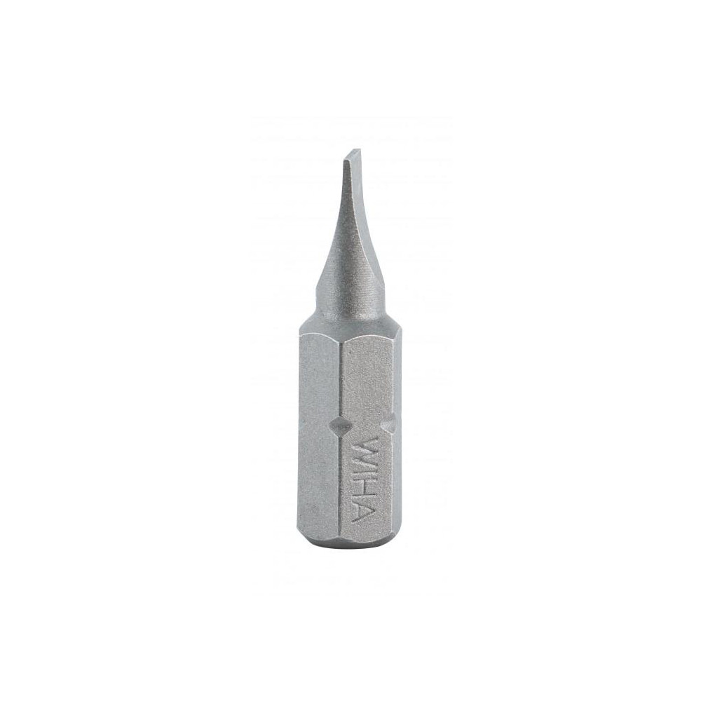 Wiha - Slotted Screwdriver Bits: Reversible: No; Blade Width (Inch): 3/ ...