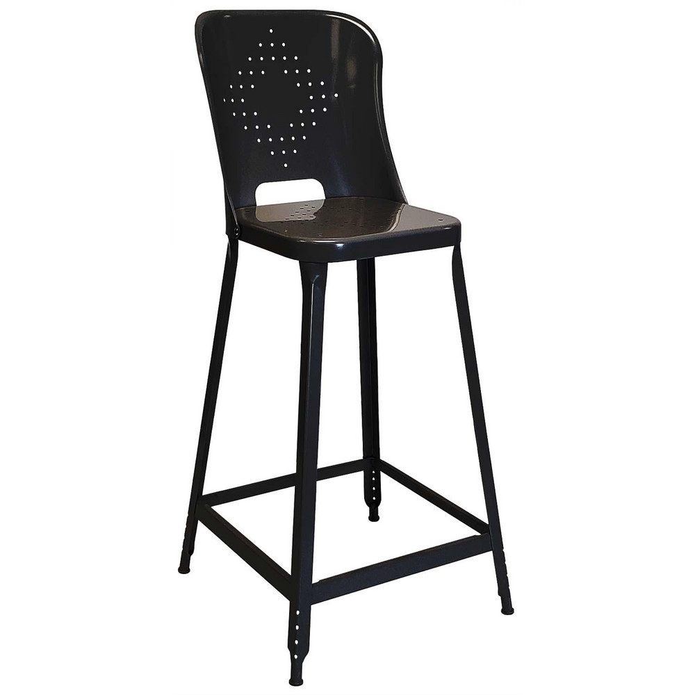 Lyon - Stationary Stools: Seat Depth: 13 in; Seat Width: 13 in; Product ...