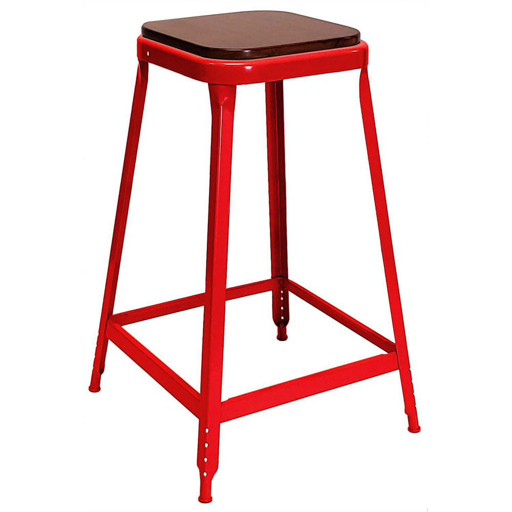 Lyon - Stationary Stools: Seat Depth: 13 in; Seat Width: 13 in; Product ...