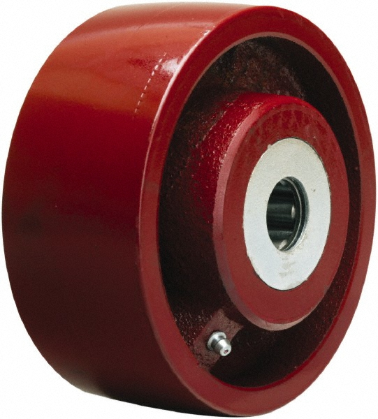 Hamilton - Caster Wheel: Cast Iron, 6" Dia, 2-1/2" Wide, 1-1/4" Axle ...