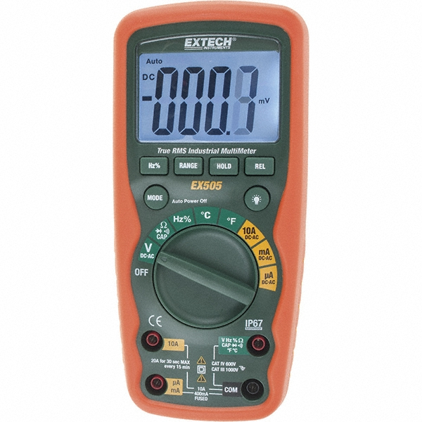 Extech - 4 Piece, Digital Multimeter Kit - 55393144 - MSC Industrial Supply