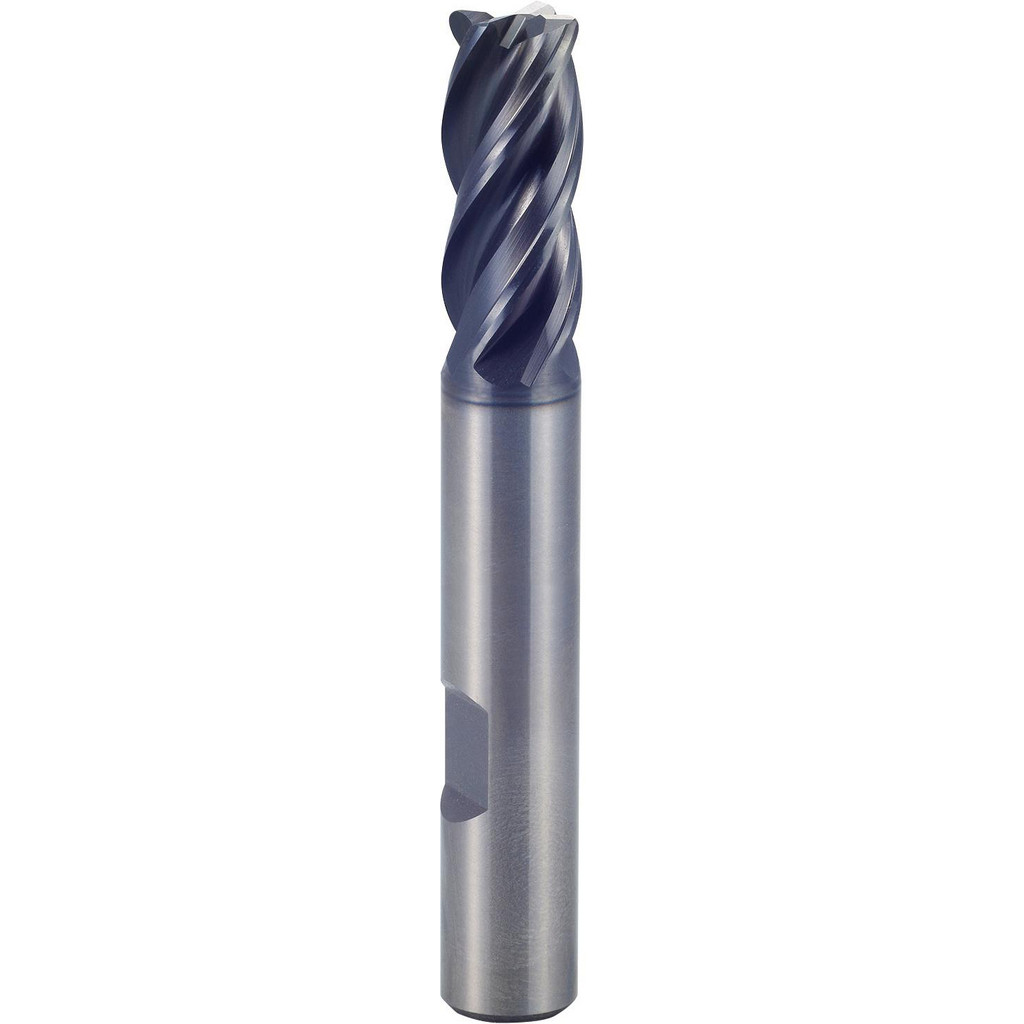 YG-1 - V7 Plus Corner Radius End Mill: 1/2" Dia, 2" LOC, 0.0300" Radius ...