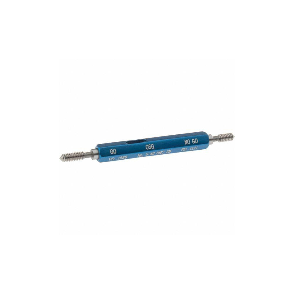 OSG - Plug Thread Gage: #5-40 Thread, 2B Class, Double End, Go & No Go | MSC Direct