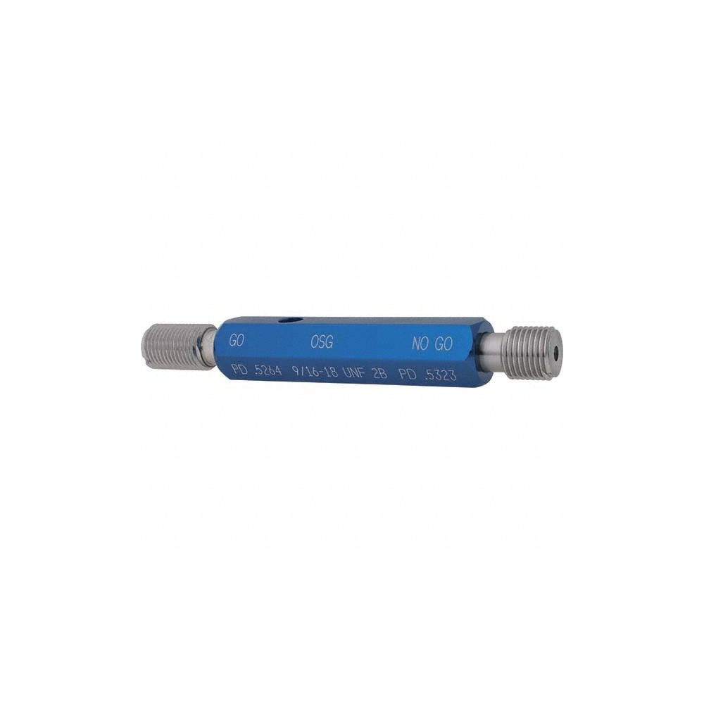 OSG - Plug Thread Gage: 9/16-18 Thread, 2B Class, Double End, Go & No Go | MSC Direct