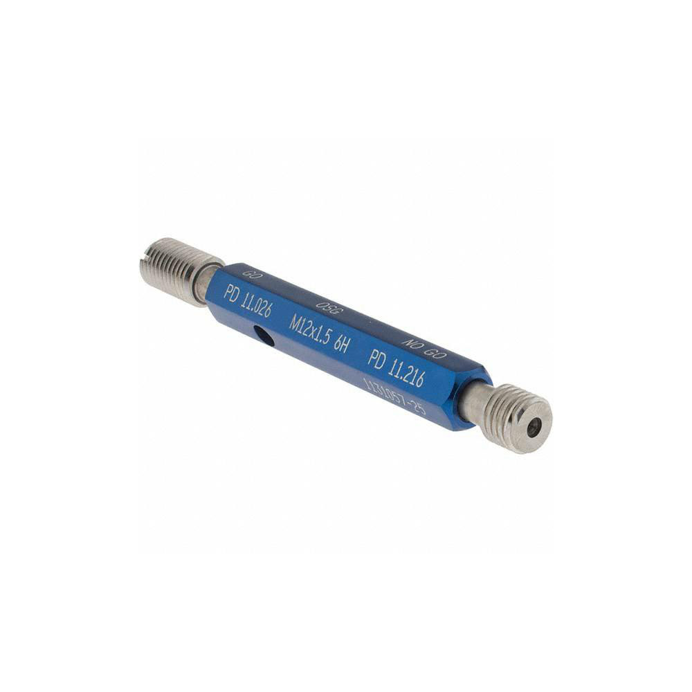 OSG - Plug Thread Gage: M12x1.5 Thread, 6H Class, Double End, Go & No Go | MSC Direct