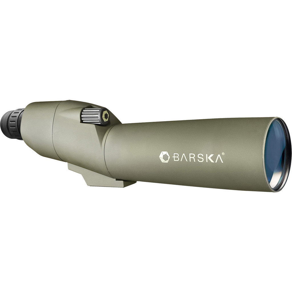 Barska - Spotting Scope: 20x to 60x, 60 mm Lens, 91 ft at 20x, 45 ft at ...