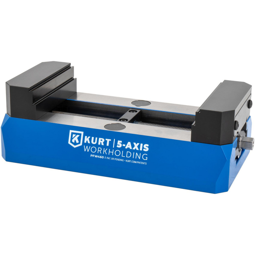 Kurt - Self-Centering Vise: PFW, 4.00" Jaw Width, 6.6250" Max Jaw ...