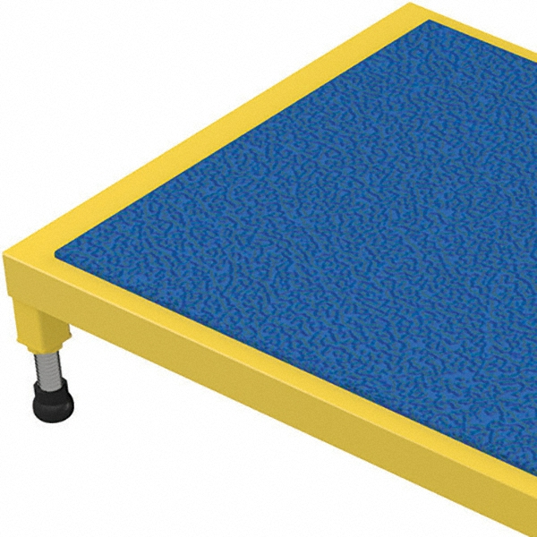 Vestil - 5" High x 24" Wide x 60" Deep, Yellow Step Stand - 55563472 ...