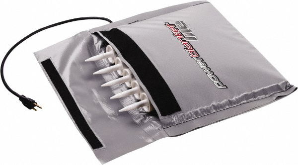 Powerblanket - 24" Long x 13" Wide, Flat, PVC, Caulk Warming Pouch ...