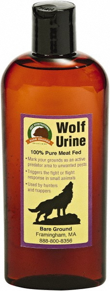 Bare Ground Solutions - 8oz Bottle of Wolf Urine Predator Scent to ...