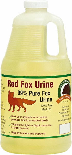 Bare Ground Solutions - Half Gallon of Fox Urine Predator Scent to ...