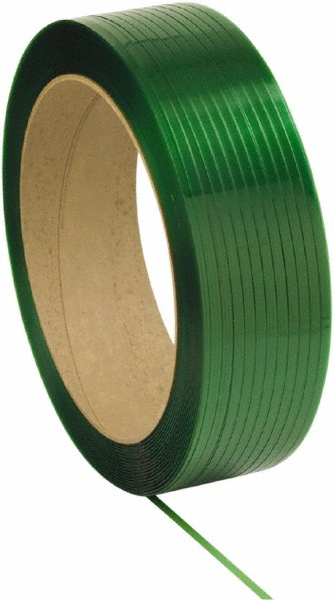 Pac Strapping - Polyester Strapping: 1/2" Wide, 10,500' Long, 0.018 ...