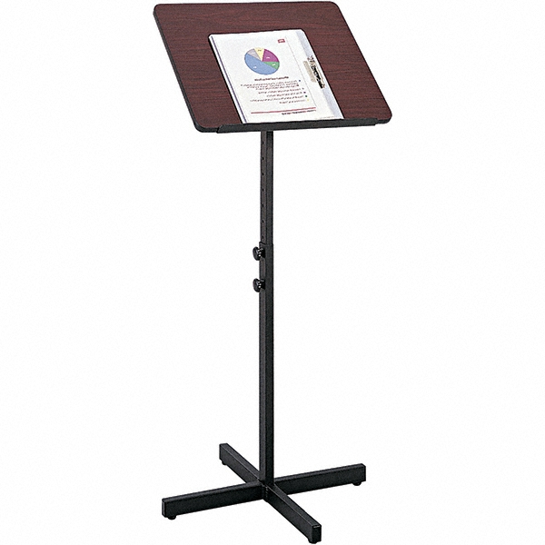 Safco - Office Machine Supplies: Lectern, Black | MSC Direct