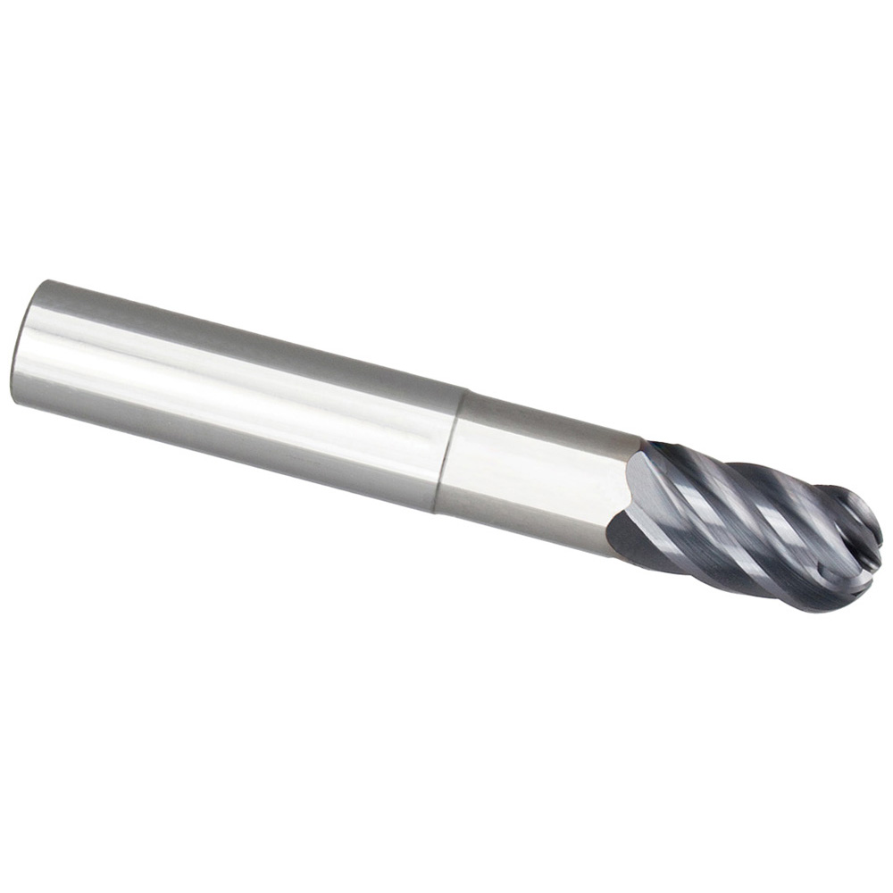 Seco - Ball End Mill: 1/2" Dia, 1/2" LOC, 6 Flute, Solid Carbide | MSC ...