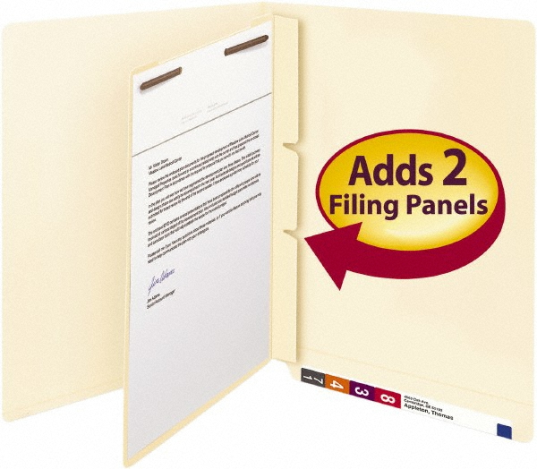 SMEAD - Classification Folder: Letter, Manila, 100/Pack | MSC Direct