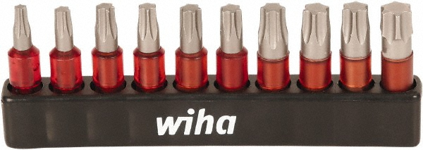 Wiha - 10 Piece 1/4" Drive Impact Torx Bit Socket Set - 55839484 - MSC ...