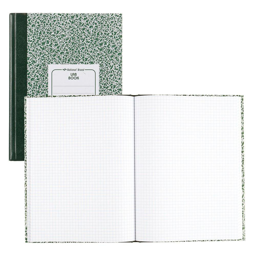 National Brand - 96 Sheet, 7-7/8 x 10-1/8", Quadrille Lab Notebook ...
