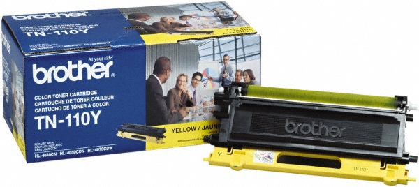 Brother - Office Machine Supplies: Toner Cartridge, Yellow | MSC Direct