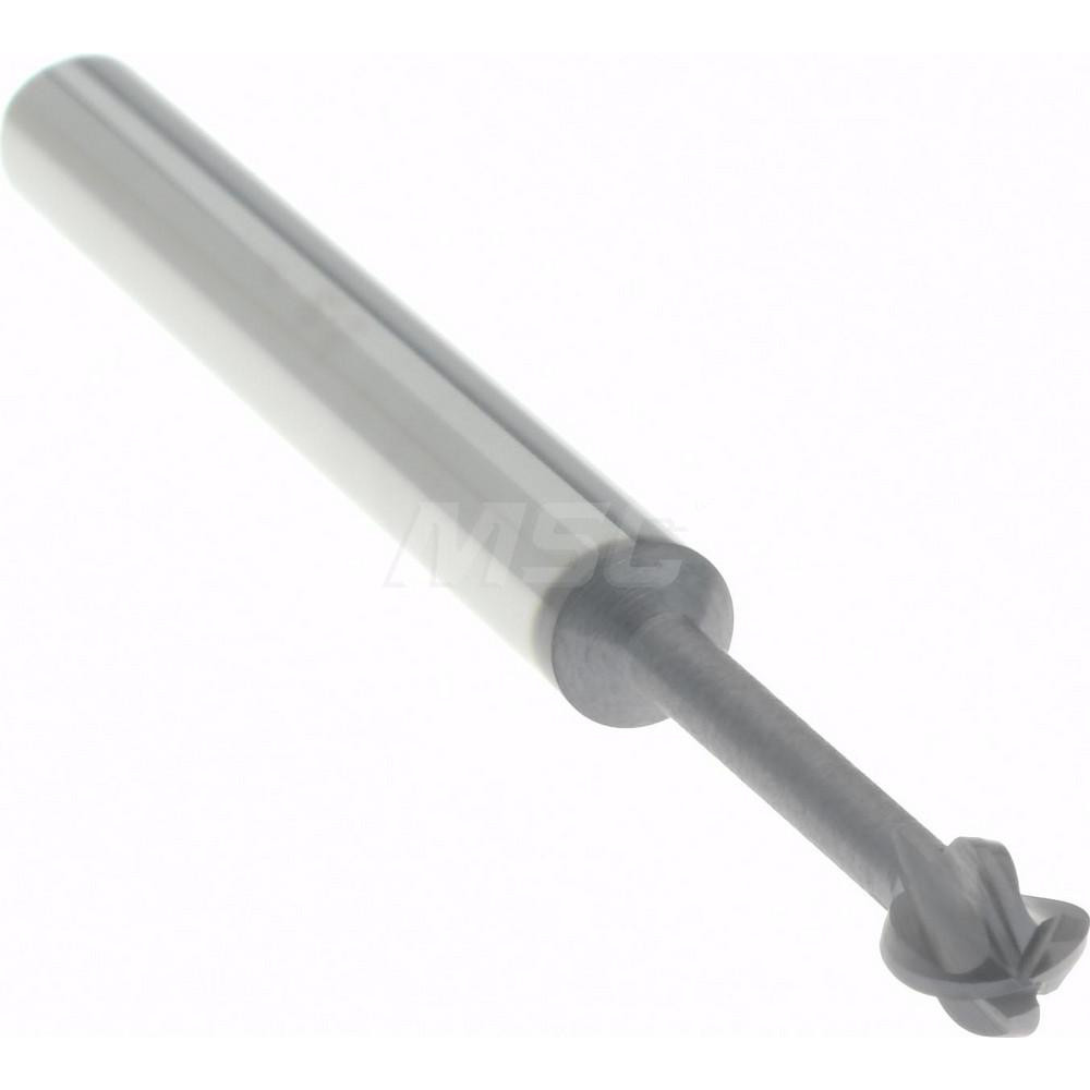 Harvey Tool - Undercutting End Mill: 1/8" Dia, 4 Flute, 0.0625" Radius ...