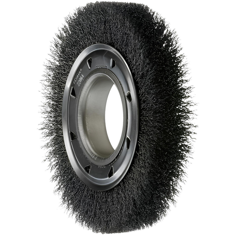 Osborn - Wheel Brush: 4" Wheel Dia, 5/8" Face Width, 0.0080" Wire Dia ...