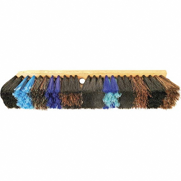Osborn - Push Broom: 18" Wide, Polyester Bristle | MSC Direct
