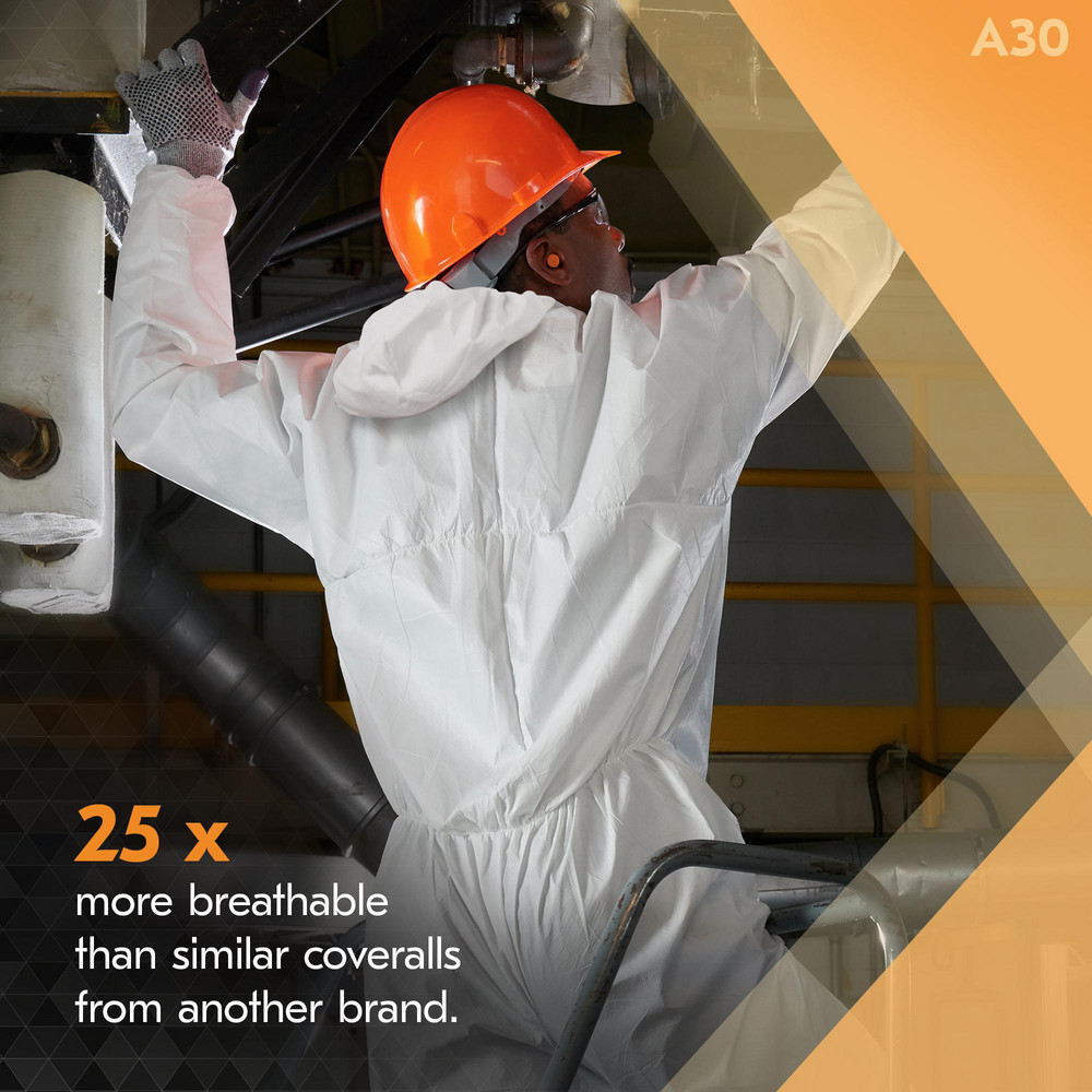 KleenGuard - Disposable Coveralls: Splash & Particle Protection ...