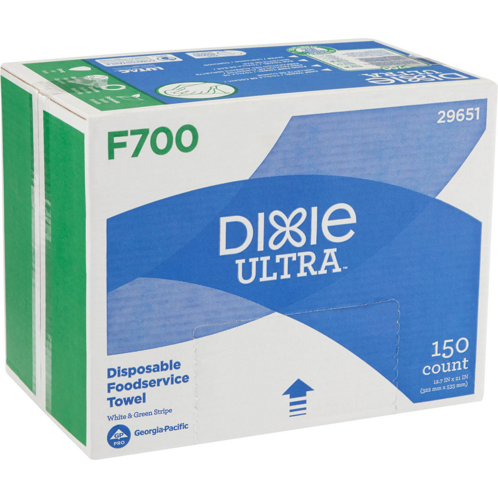 Georgia Pacific - Dixie Ultra F700 Disposable Foodservice Towels, White ...