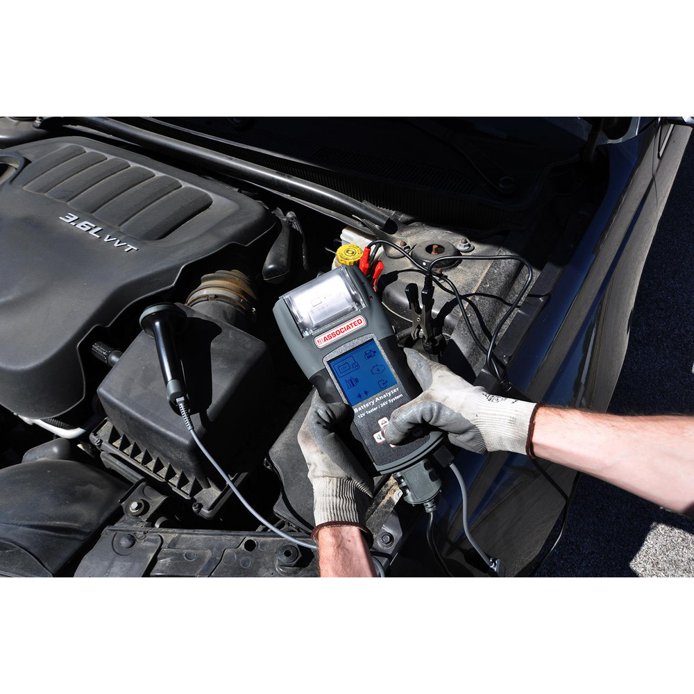 Associated Equipment - Automotive Battery Testers: Battery Tester Type ...