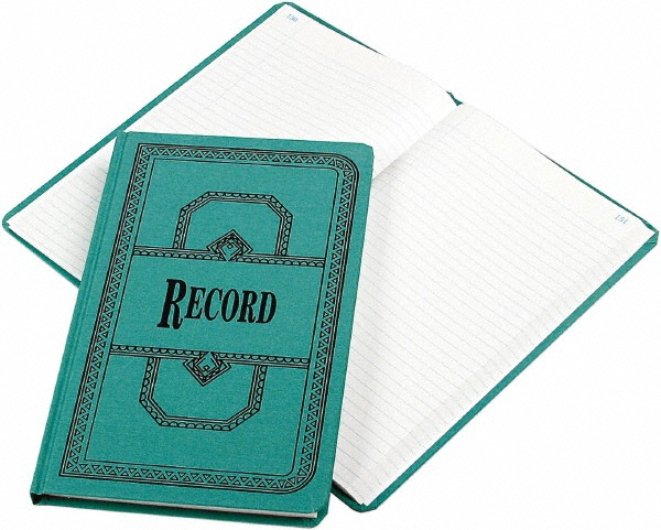 Boorum & Pease - Record Rule Record/Account Book: 300 Sheets, 12-1/8 x ...