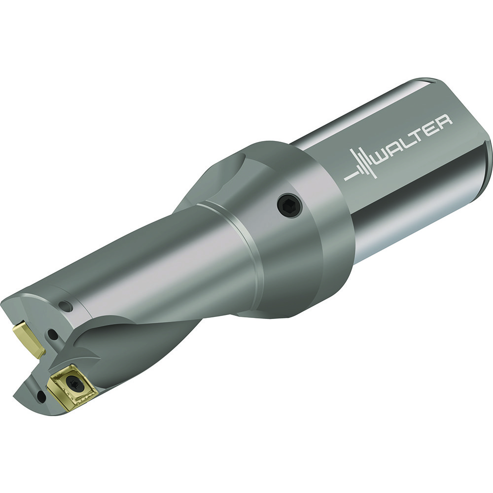 Walter - Indexable Insert Drill: D4120-02-39.50F40-P46, 39.50 mm Max ...