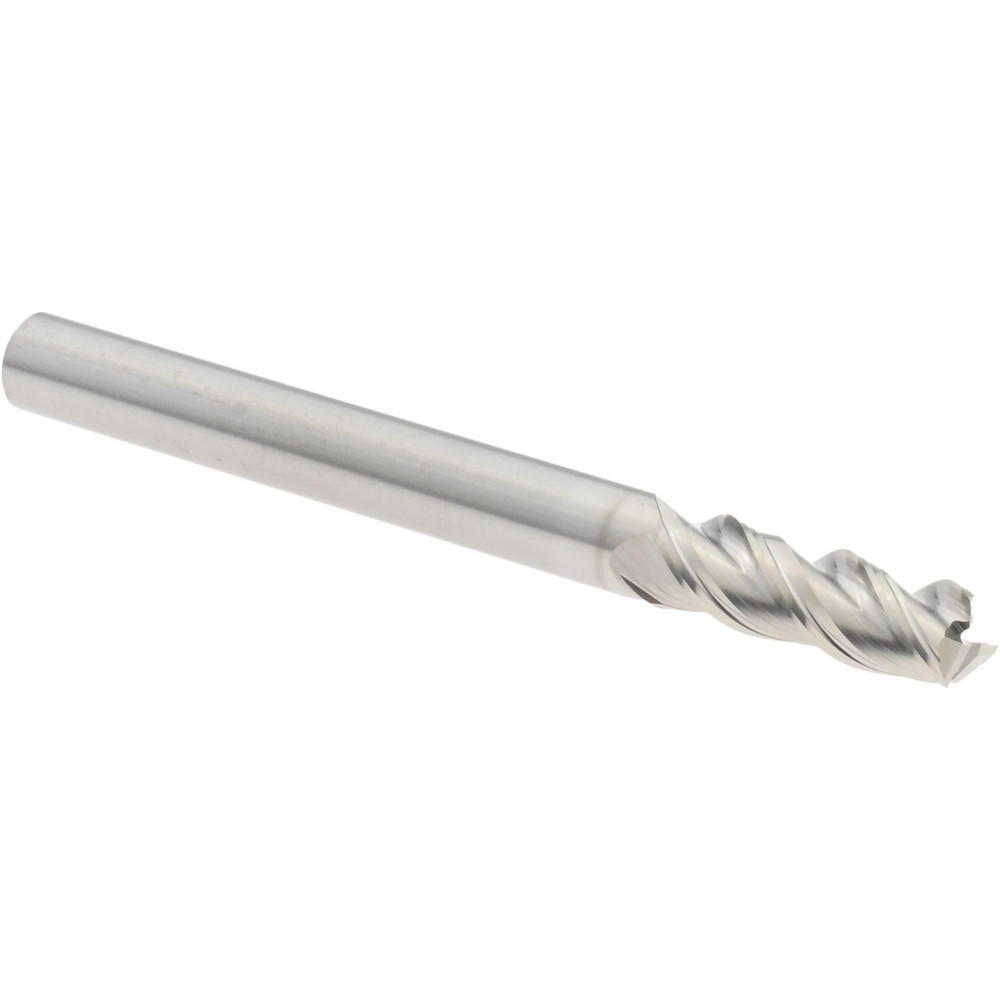 Harvey Tool - Square End Mill: 3/16" Dia, 9/16" LOC, 3 Flute, Solid ...