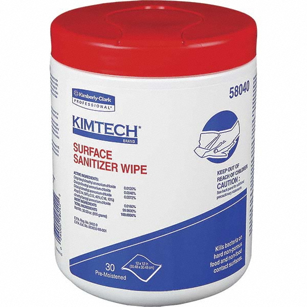 Kimtech - Pre-Moistened Sanitizing Wipes - 56195746 - MSC Industrial Supply
