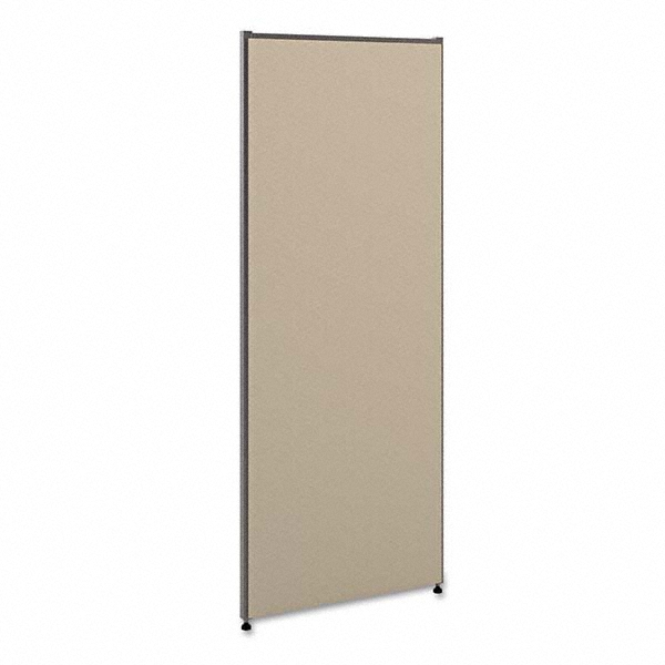 Hon - Fabric Panel Partition: 24" OAW, 60" OAH, Gray | MSC Direct