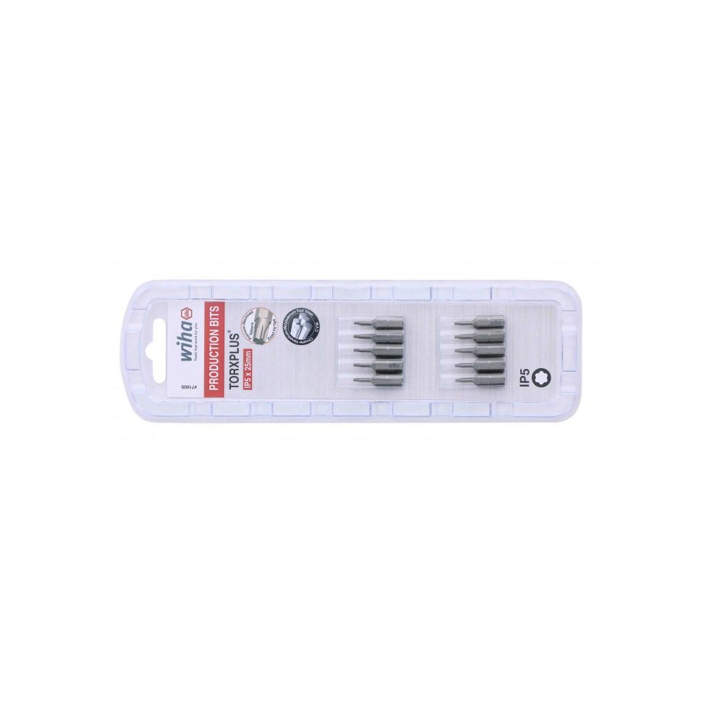 Wiha - 1/4" Drive IP5 Torx Plus Screwdriver Bit | MSC Direct