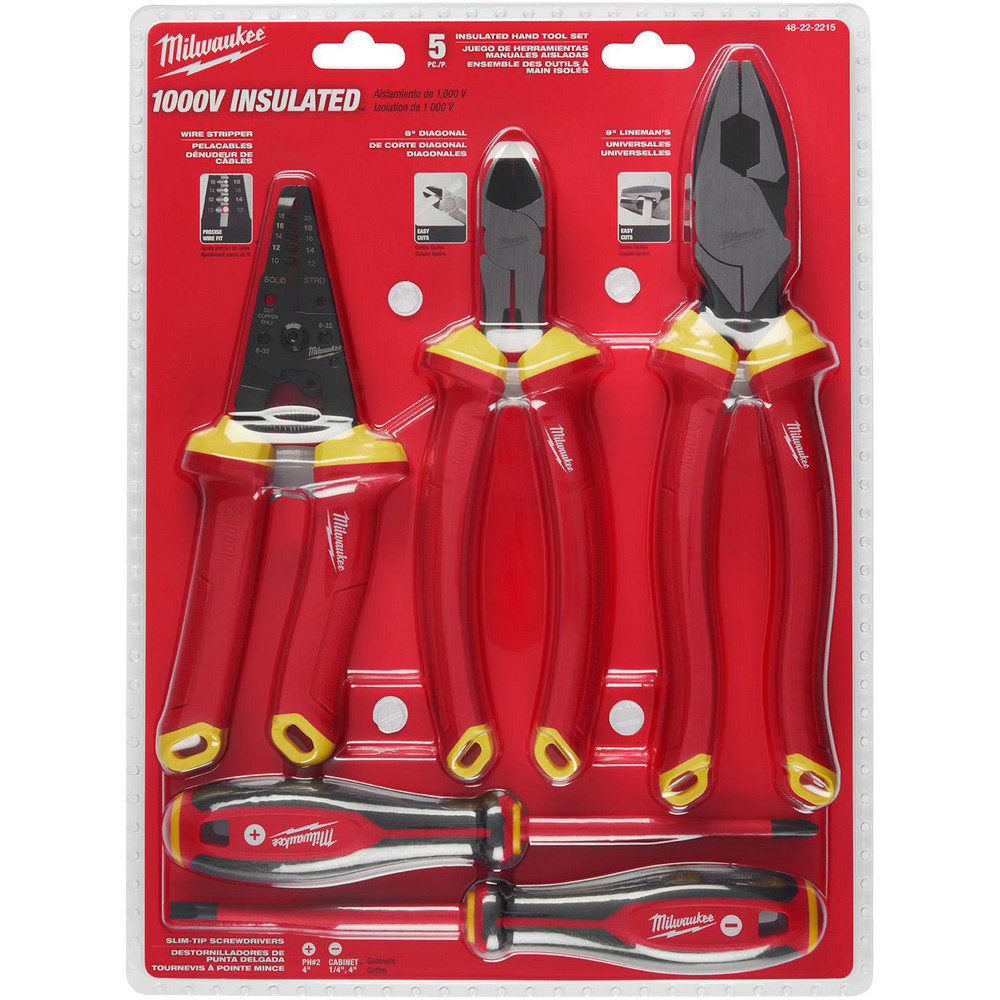 Milwaukee Tool - Combination Hand Tool Sets: Set Type: Insulated Tool ...