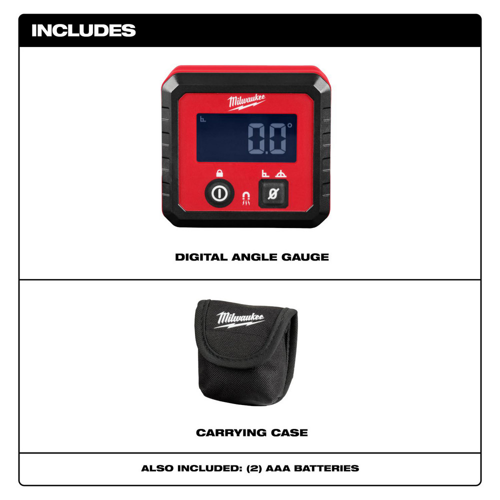 Milwaukee Tool - Angle Gages: Complementary Angle: 90; Primary Angle ...
