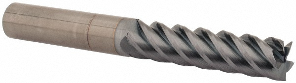 Accupro - Square End Mill: 5/8" Dia, 2-1/2" LOC, 5 Flute, Solid Carbide ...