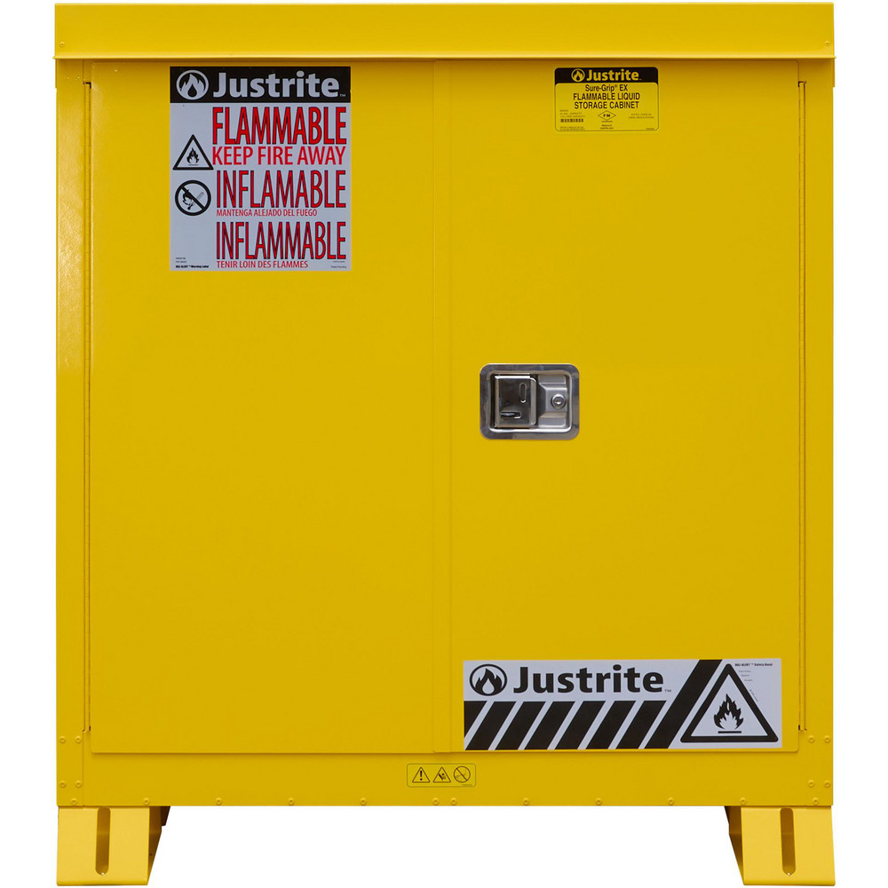 Justrite® - Flammable & Hazardous Storage Cabinets: 30.000 gal Drum, 2. ...