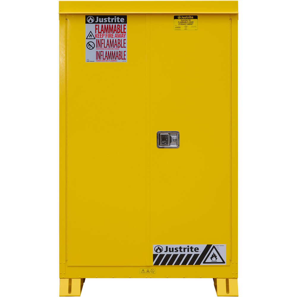 Justrite® - Flammable & Hazardous Storage Cabinets: 45.000 gal Drum, 2. ...